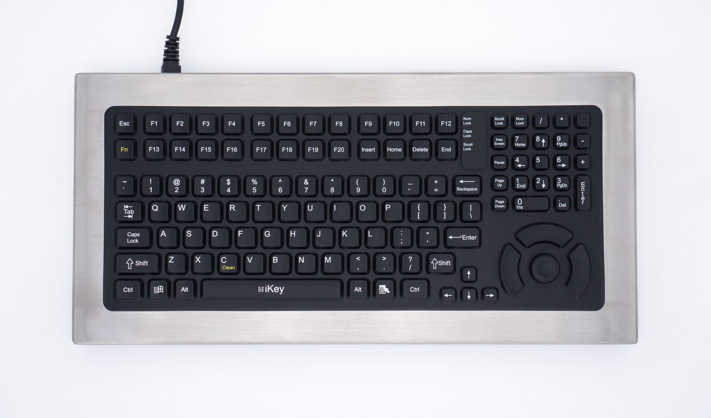 Stainless Steel Keyboard with Integrated Force Sensing Resistor - DT-5K ...