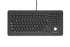 Panel Mount Keyboard with Trackball – ikey