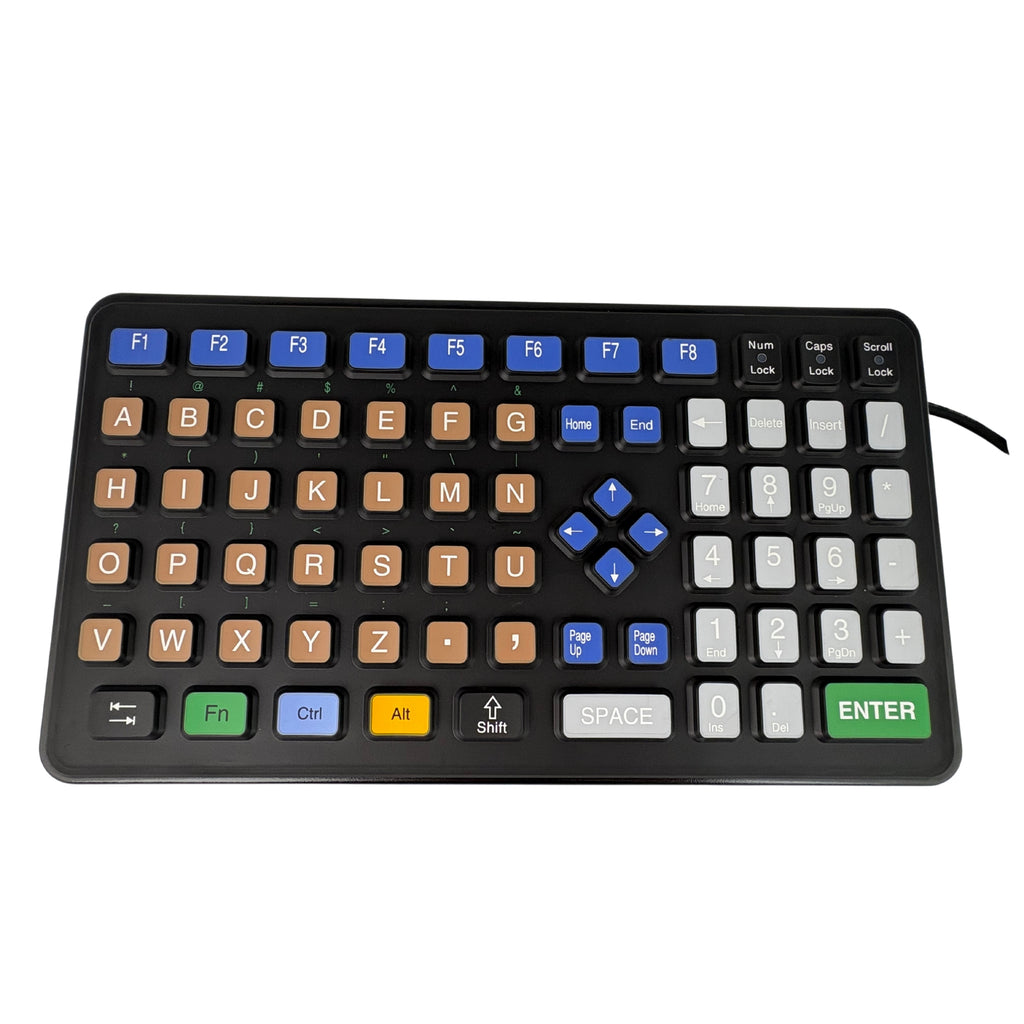 Small Footprint Keyboard with Oversized Keys - DP-72 – ikey