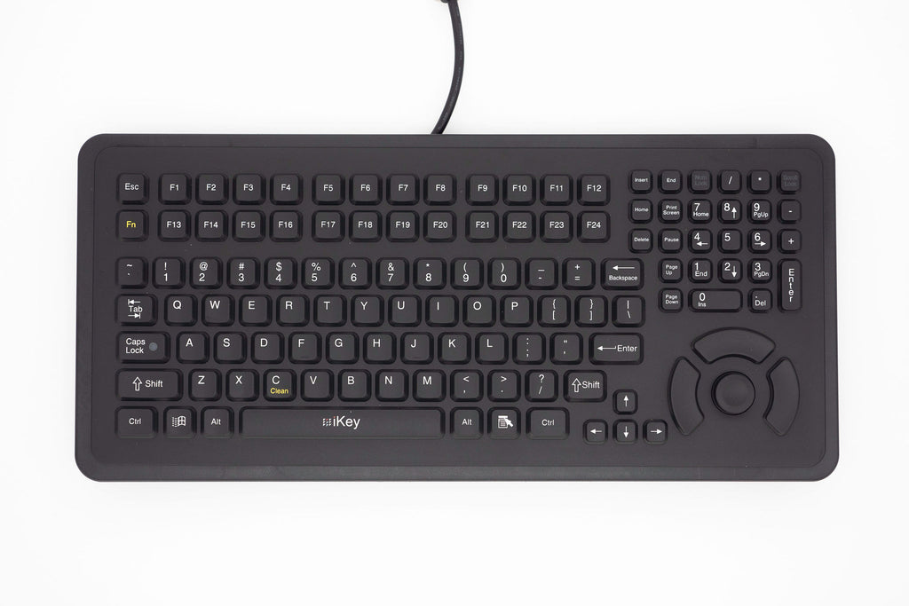 Panel Mount Keyboard with Force Sensing Resistor - PMU-5K-FSR – ikey